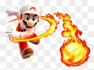 Super Mario Fire Power - Free Transparent PNG Clipart Images Download