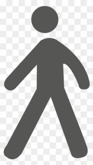 Man Walking Sign Transparent Png - Persona Icono Png - Free Transparent ...