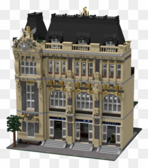 Inspired The Famous Gare De Lyon In Paris, The - Lego French House ...