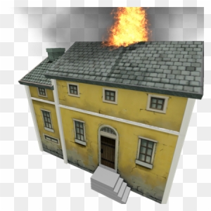 Realistic Burning House - Flame - Free Transparent PNG Clipart Images ...