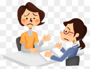 Woman Having Consultation - Cartoon Angry Person Png - Free Transparent ...