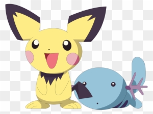 Pichu, - Pokemon Pichu - Free Transparent PNG Clipart Images Download