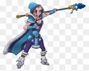 Crystal Maiden By Chroneco - Crystal Maiden Dota 2 Chibi - Free ...