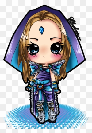 Crystal Maiden Chibi By Seika - Crystal Maiden Dota 2 Chibi - Free ...