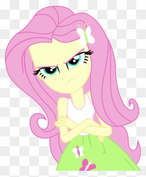 Fluttershy Angry Face