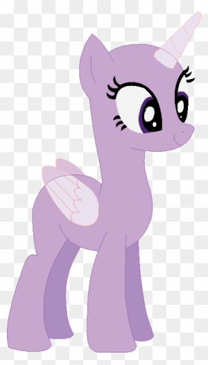 Mlp Alicorn Base Ms Paint