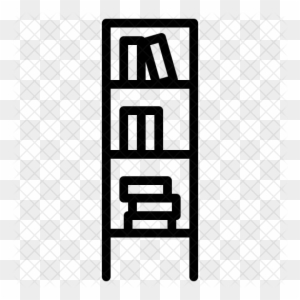 Bookshelf Icon - Book - Free Transparent PNG Clipart Images Download