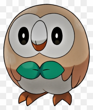 Rowlet, The Grass Quill Pokémon - Rowlet - Free Transparent PNG Clipart ...