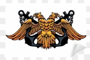 Byzantine Empire Byzantium Double-headed Eagle Symbol - Flag Of Greek ...