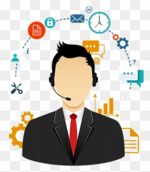 Business Clipart Marketing - Dedicated Support Icon - Free Transparent ...