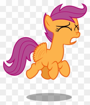 My Little Pony Scootaloo Flying - Mlp Scootaloo Flying Transparent ...