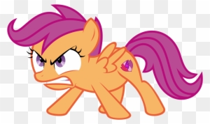 Absurd Res, Angry, Artist - Mlp Scootaloo Flying - Full Size PNG ...