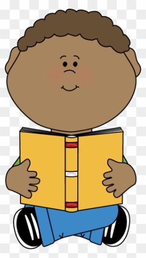 Boy Reading Alone Clip Art - Clip Art Boy Reading - Free Transparent ...