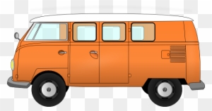 Vw Van Clip Art At Clker Com Vector Clip Art Online - Van Clipart Png ...