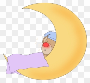 Bedtime Moon Clipart For Kids