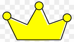 Simple Yellow Prince Crown Clipart - Yellow Crown Clip Art - Free ...