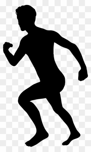 Clipart Of The Man Running Icon - Running Man Icon Png - Free ...