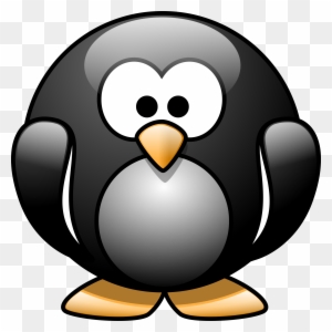 Cartoon Penguin - Fat Cartoon Penguin - Free Transparent PNG Clipart ...