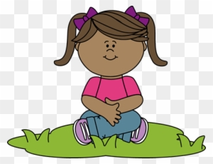 Student Sitting Criss Cross Clipart