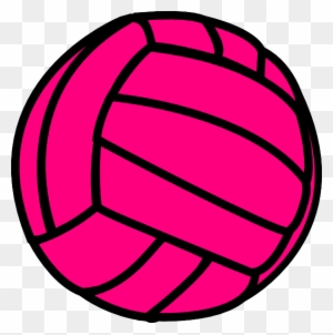 Pink Volleyball Clip Art, Transparent PNG Clipart Images Free Download ...