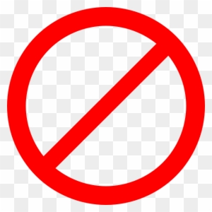 Clipart No No Sign Clip Art At Clker Vector Clip Art - Do Not Clip Art ...