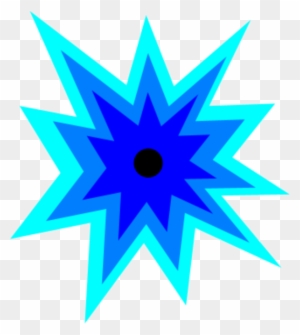 Blue Explosion Png