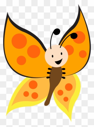 Butterfly Clipart For Kids - Butterfly - Free Transparent PNG Clipart ...