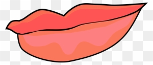 Printable Lip Cut Out Template - Lips Silhouette - Free Transparent PNG ...