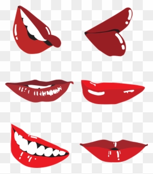 Outline Of Lips, Transparent PNG Clipart Images Free Download - ClipartMax