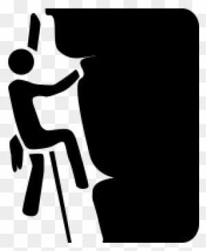 Cycling Horse Riding Walking Vtt Rock Climbing - Rock Climbing Icon Png ...