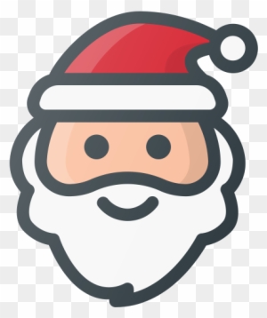 Free Color Christmas Icons - Santa Claus - Free Transparent PNG Clipart ...