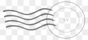 Postage Watermark Clip Art - Line Art - Free Transparent PNG Clipart ...