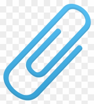 A Paper Clip Icon - Colored Paper Clip Png - Free Transparent PNG ...