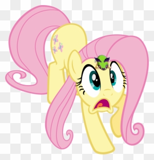 Fluttershy Asustada Vector