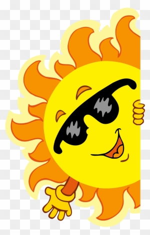 Cartoon Royalty-free Stock Photography Clip Art - Sun Waving - Free ...