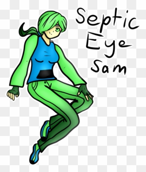 Septic Eye Sam By Madd-catter - Cartoon - Free Transparent PNG Clipart ...