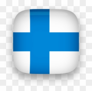 Finland Button Square - Finnish Flag Clipart - Free Transparent PNG ...