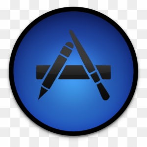Transparent App Store Icon By Thearcsage - Mac App Store Icon - Free ...