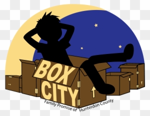 Box Clipart Final - Cardboard Box City Family Promise - Free ...