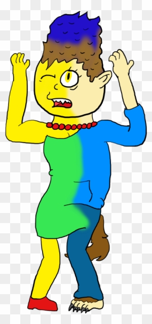 Marge Simpson Tf Curse By Htfman114 - Art - Free Transparent PNG ...