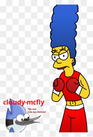 Marge In Her Boxing Clothes - Mcfly - Free Transparent PNG Clipart ...