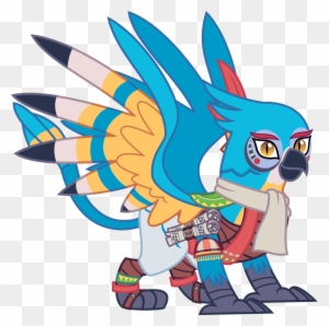 “a Rito Oc Commission For Jetkick ” - Breath Of The Wild Rito Oc - Free ...