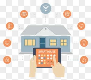 Smart, Home Icon - Home Automation - Free Transparent PNG Clipart ...