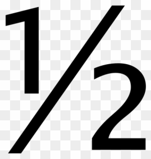 1 2 Fraction Symbol