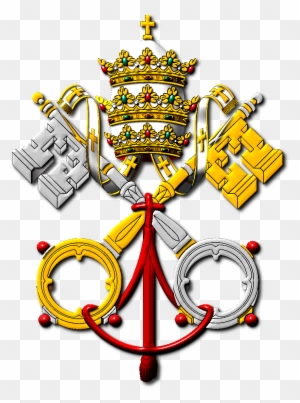 Emblem Of Vatican City - Vatican City - Free Transparent PNG Clipart ...