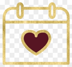 Calendar With Heart - Heart - Free Transparent PNG Clipart Images Download