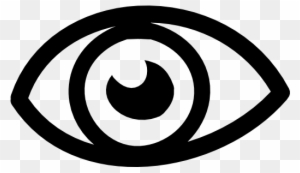 Eye Icon Vector Image - Auge Symbol - Free Transparent PNG Clipart ...