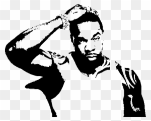 Busta Stencil - Busta Rhymes Drawing - Free Transparent PNG Clipart ...