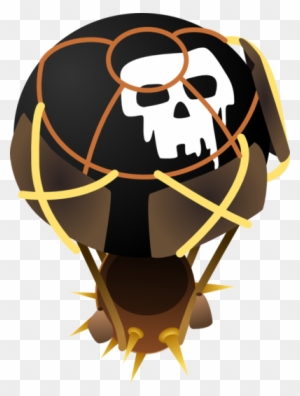 Replica Of Coc Balloon Lvl6 By Kartine29 - Clash Of Clans Vector Png ...