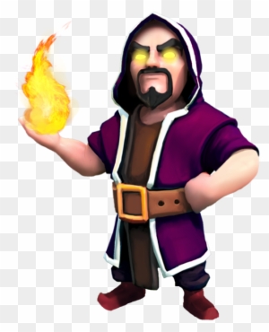 Fireball Wizard Coc Clipart